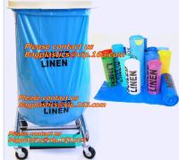 China Medical Biohazard Waste Garbage Bag 30x43 Inch 3.2 Mil Red Drawtape Trash Bag for Hospital Infectious Waste for sale