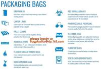 China Biodegradable Biohazard Medical Waste Disposal Bag 65x50cm Extra Large Capacity Drawtape for sale
