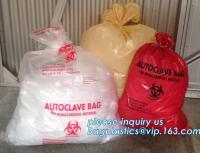 China Biodegradable Clinical Waste Bags 65x50cm 40 Mic PE Disposable Biohazard Bags for Healthcare for sale