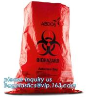 China Medical Autoclave Sterilization Bags 65cm x 50cm with Temperature Indicator for Biohazard Waste for sale