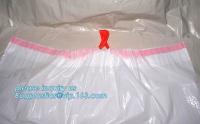 China Medical Biohazard Garbage Bag on Roll 65x50cm 40 Mic LDPE for Hospital Laboratory Waste for sale