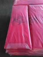 China Medical Waste Garbage Bags 30x43 Inch 3.2 Mil Yellow Biohazard Disposable Liners for sale