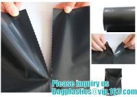 China Extra Large Heavy Duty Clear Asbestos Trash Bags 37x50 Inch 44 Gallon Construction Waste Removal for sale