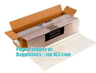 China LDPE Asbestos Disposal Bags 65x50cm Thick Reusable Plastic Garbage Bags for Building Industry for sale