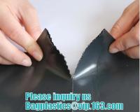 China High Quality Hazardous Waste Yellow Plastic Bag Asbestos Garbage Bag 65x50cm 40 Mic for sale
