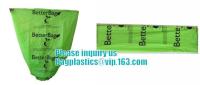 China Polyethylene Asbestos Waste Bags 65x50cm Jumbo Industrial Garbage Packaging Bag on Roll for sale