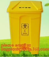 China Plastic Round Medical Disposable Sharps Bins 1L 2L 4L 6L Biohazard Waste Container for sale