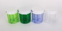 China Clear Plastic Weekly Pill Organizer with Pill Splitter 7 Day 4 Case Medication Box for sale