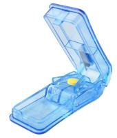 China Plastic Pill Cutter and Splitter with Storage 2 in 1 Pill Crusher for Easy Medication Management for sale