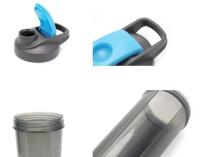 China Portable Plastic Drinking Bottle 700ml BPA Free Reusable Sports Water Bottle for Outdoor Travel for sale