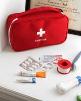 China Large Capacity Nylon First Aid Bag 30x20cm Outdoor Emergency Medical Kit Portable Hospital for sale