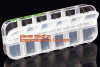 China Multipurpose Collapsible Storage Box Transparent Plastic Drawer Storage Box 200x150x100mm for sale
