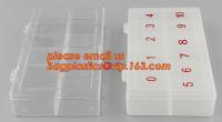 China Plastic Storage Box for Screws Accessory, Multifunctional Transparent Storage Kit Plastic Container Box with 8 Compartme for sale