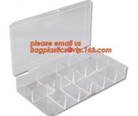 China Plastic Storage Box for Screws Accessory, Multifunctional Transparent Storage Kit Plastic Container Box with 8 Compartme for sale