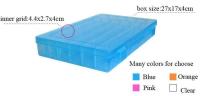 China transparent polypropylene plastic storage box, Eco-Friendly Small Decorative Custom Printed Clear Plastic Storage Box for sale