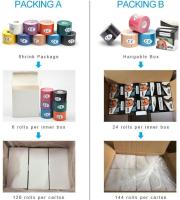 China Cotton Kinesiology Tape 5cm x 5m for Sports Safety Therapy Physiotherapy Orthopedics Support 95% Cotton 5% Spandex for sale
