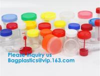 China Medical Use Sterile Urine and Stool Sample Container 30ml 40ml 60ml 100ml Disposable Urine Test Bottles for sale
