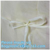 China Disposable Non-Woven Medical Isolation Gown 16-50gsm Waterproof Protective Coverall S-XXXL for sale