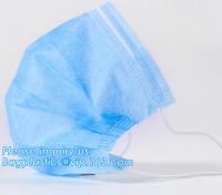 China Disposable 3 Ply Non-Woven Medical Face Mask with Ear Loop PP 3 Layers for sale