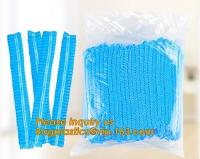 China Disposable Non Woven Bouffant Caps 14gsm 18 inch for Medical Clean Room Use for sale