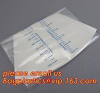 China Disposable 1000ml Emesis Vomit Bag with Rigid Plastic Ring LDPE 0.035mm for sale