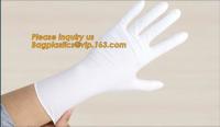 China Powder Free Latex Examination Gloves 280mm Length Medical Surgical Gloves Size 6.0 to 9.0 for sale
