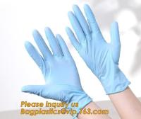 China Powder-Free Natural Rubber Latex Examination Gloves 280mm Length S M L Sizes for sale
