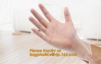 China Powder Free Disposable Vinyl PVC Gloves 5.5g 9 inch 12 inch for Industrial Medical Food Grade for sale