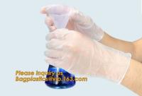China Disposable Powder Free Vinyl Gloves PVC Medical Exam Gloves Sizes XS to XL 9 Inch for sale