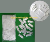 China Biodegradable Compostable Disposable PE Food Handling Gloves Clear 100pcs per Box for sale