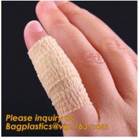 China Non Woven Cohesive Bandage 10cm x 4.5m Self Adherent Elastic Medical Wrap for sale
