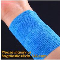 China Non Woven Cohesive Bandage 10cm x 4.5m Self Adherent Elastic Medical Wrap for sale