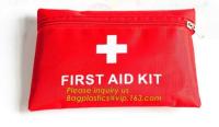 China Canvas First Aid Trauma Kit with Medical Blanket for Camping Hiking Car Family Medical Grade 100 Piece for sale