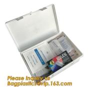 China Disposable First Aid Sterile Surgical Pack with Emergency Mylar Blanket 4.5m Cohesive Bandage for sale