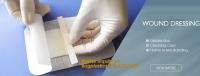 China Waterproof Transparent PU Wound Dressing Hypoallergenic Retention Medical Wound Dressing 10cm x 10cm for sale