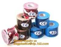 China OEM Kinesiology Tape 5cm x 4.5m Waterproof Cotton Elastic Sports Tape for Muscle Support for sale