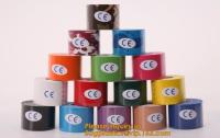 China OEM Kinesiology Tape 5cm x 4.5m Waterproof Cotton Elastic Sports Tape for Muscle Support for sale