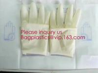 China Blue Vinyl Exam Gloves 4 mil Latex Free Powder Free Medical Grade 9.5 Inch Sizes S M L XL for sale