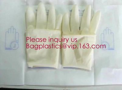 China Blue Vinyl Exam Gloves 4 mil Latex Free Powder Free Medical Grade 9.5 Inch Sizes S M L XL for sale