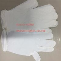 China Blue Vinyl Exam Gloves 4 mil Latex Free Powder Free Medical Grade 9.5 Inch Sizes S M L XL for sale