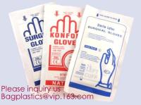 China 4 Mil Powder Free Latex Gloves Disposable Food Service Industrial Grade 9.5 Inch for sale