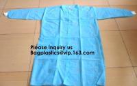 China Disposable SMS Coverall with Boots Elastic Cuffs Hooded White 2XL Breathable Protective Suit for sale
