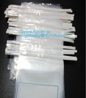 China Gamma Sterilized Sampling Bags 100mL DNase RNase Free with Wire Seal for sale