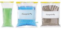 China 7x12 Inch Sterile Sampling Bag for Stomacher Lab Blender with White Block 100 Micron Thickness for sale