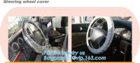 China PE Car Wheel Cover Tire Tote Bag for Van SUV MVP Spare Tire Storage 102cm x 90cm for sale