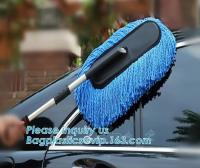 China Auto Wheel Wool Brush for Car Cleaning Rotating Soft Bristle Car Wash Brush Microfiber 12 Inch for sale