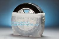 China Custom PE Plastic Car Cover 3.5m x 6m Disposable Auto Paint Masking Film for Vehicle Protection for sale