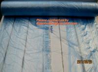 China HDPE Electrostatic Masking Film for Auto Painting 4m x 150m 8mic Car Body Cover for sale