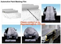 China HDPE Electrostatic Masking Film for Auto Painting 4m x 150m 8mic Car Body Cover for sale