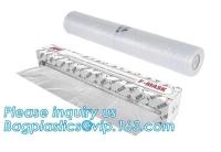 China HDPE Auto Paint Masking Film 4.8m x 150m Electrostatic Car Protection Roll for sale